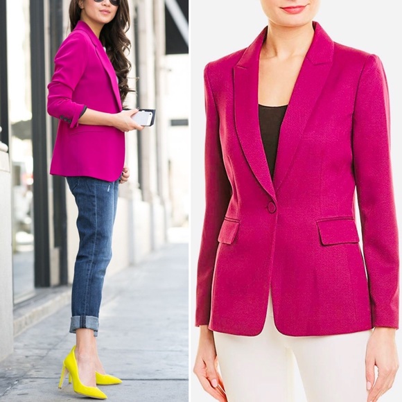 Forever 21 | Jackets & Coats | Chic Fuchsia Blazer Xs | Poshmark